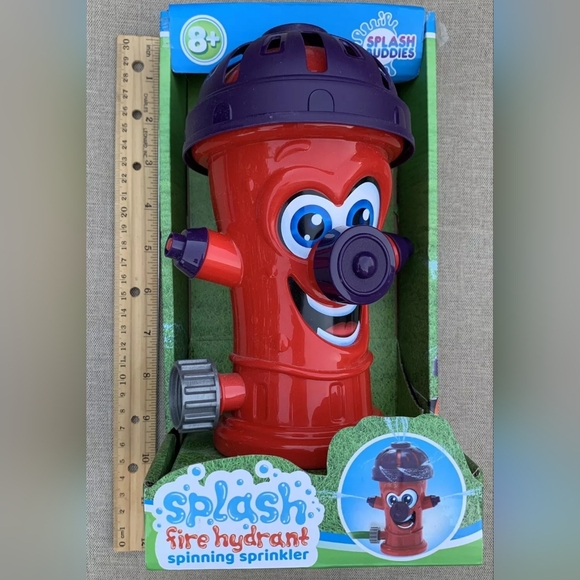 Toys | Splash Buddies New Fire Hydrant Sprinkleryard Water Sprinkler ...